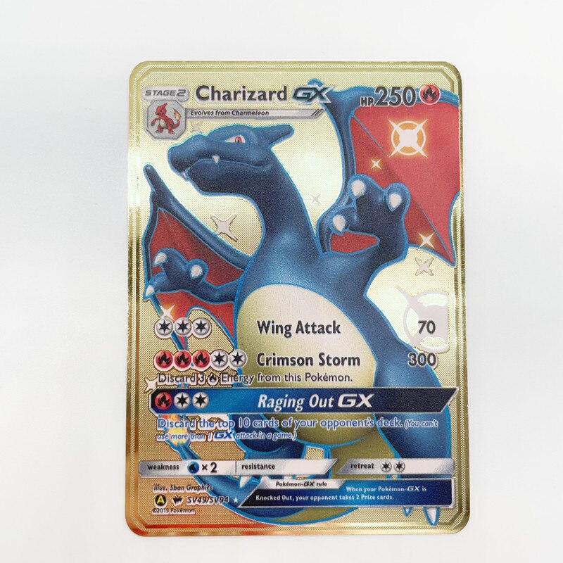 【Serendipity party】NEW Pokemon Cards Metal Card PIKACHU Charizard ...