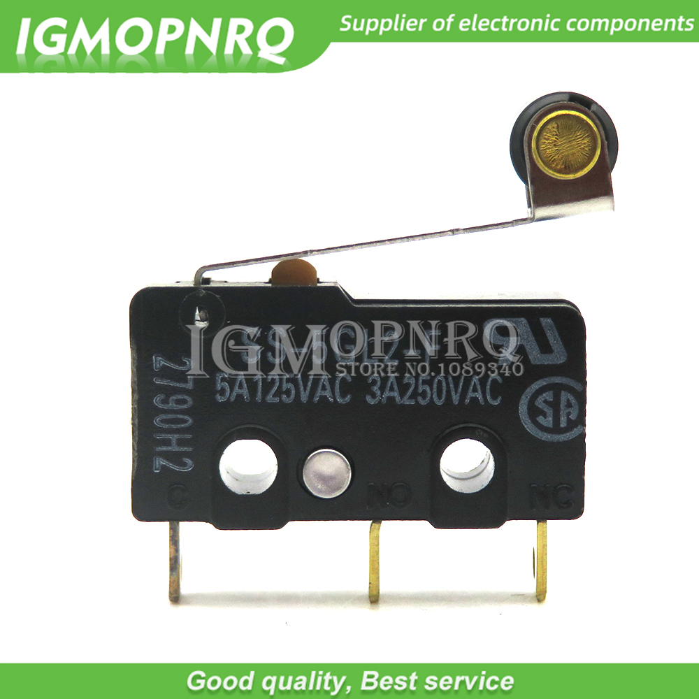 1PCS/lot Limit Micro switch Three Straight Legs Mouse Side Key ...