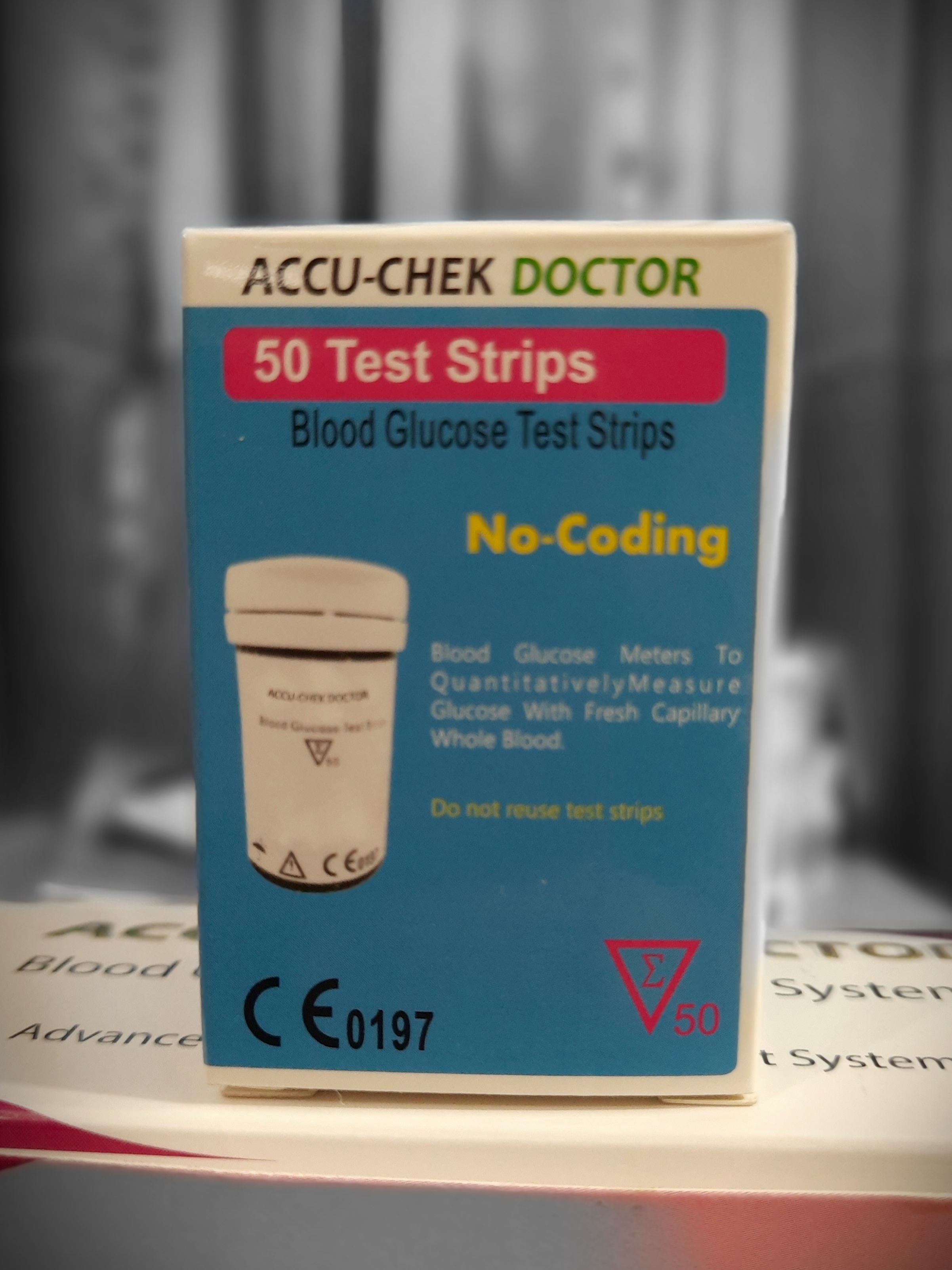 Accu Chek Doctor Test Strips 50 pcs for Glucose Meter | Daraz.com.bd
