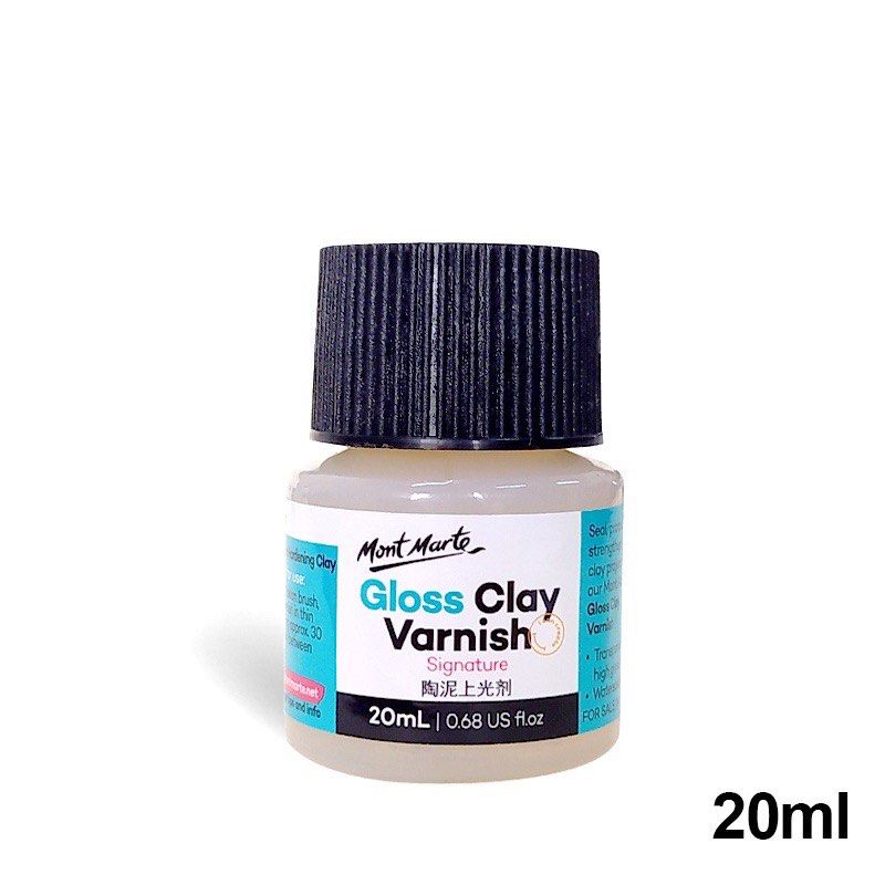 Mont Marte Transparent Gloss Clay Varnish Signature | Daraz.com.bd