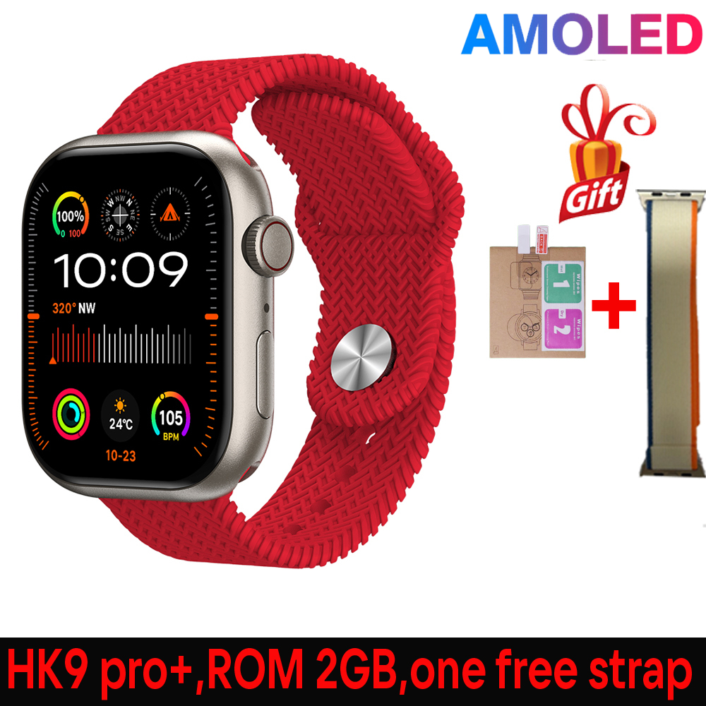 AMOLED HK9 Pro 2nd Gen with Chat GPT Men Smart Watch 45mm HK9 Pro+ HK9 Pro Plus Series 8 Ultra 2 ...