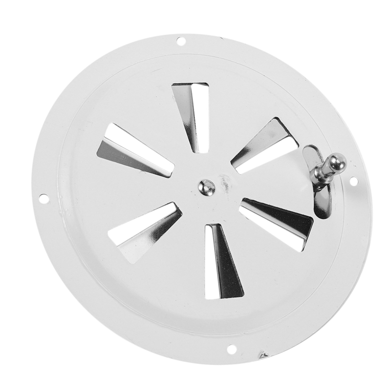 NAMUNY 3X Round Air Louver Vent & Side Knob Opening Grille Cover Marine ...