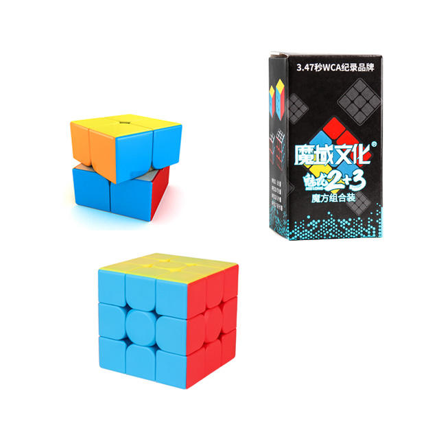 MoYu Meilong 2x2 & 3x3 cube Bundle rubik's cube 3x3 rubik's cube 2x2 ...