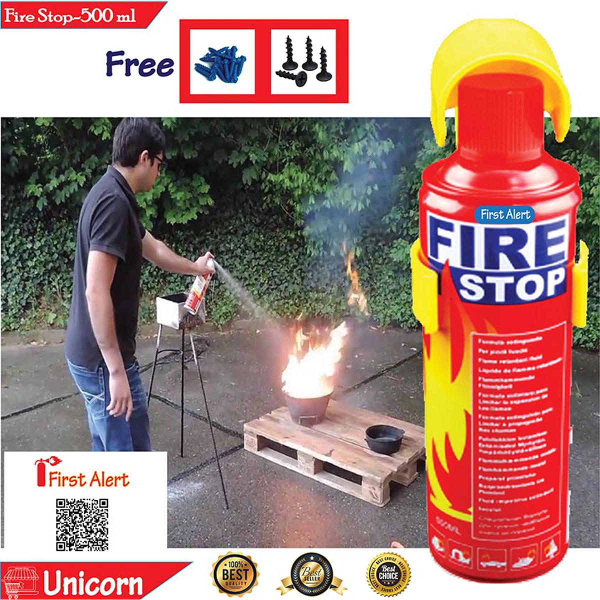 Fire Extinguisher Fire Stop Spray, Fire Spray 500 ml | Daraz.com.bd