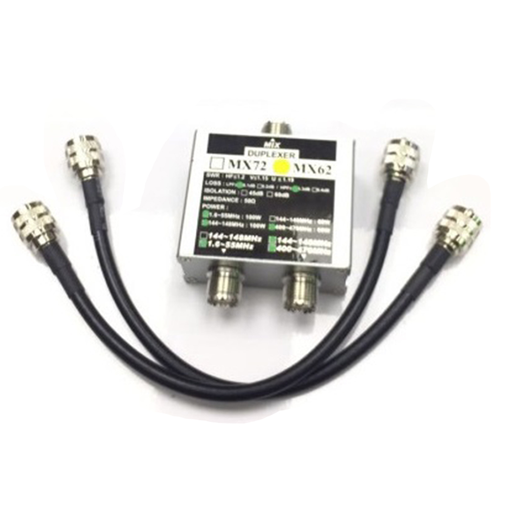 MX62 HAM Antenna Combiner Different Frequency(HF / VHF / UHF)Combiner ...