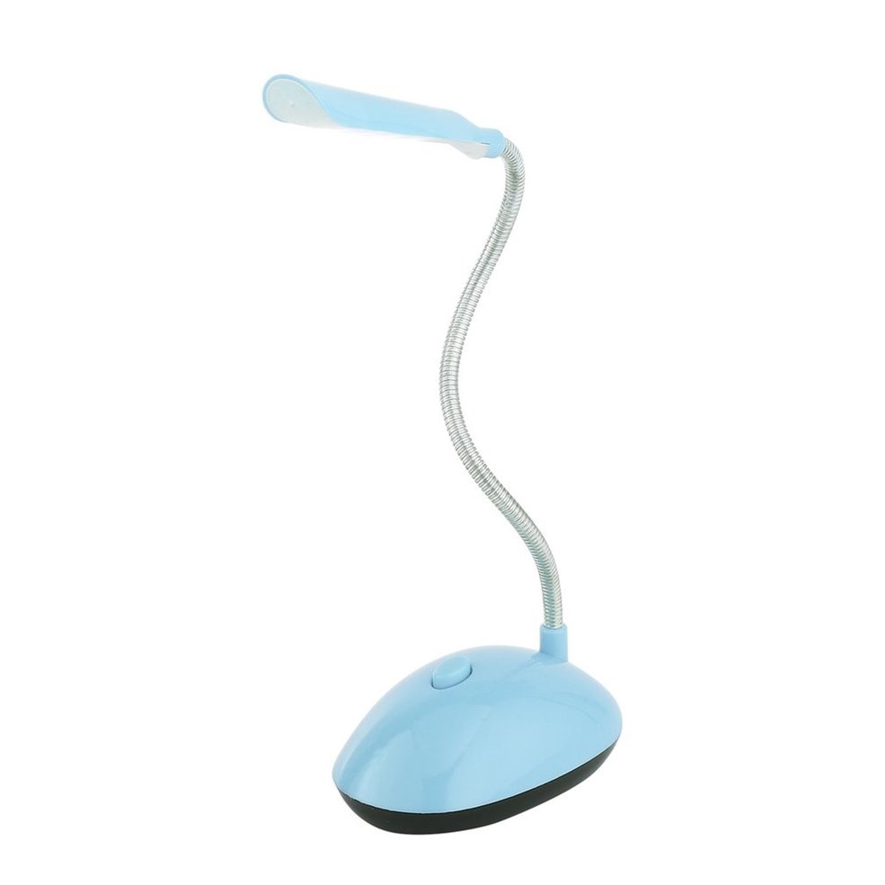 Wind LED Desk Light batterry Operated Book Reading Lamp with Flexible ...