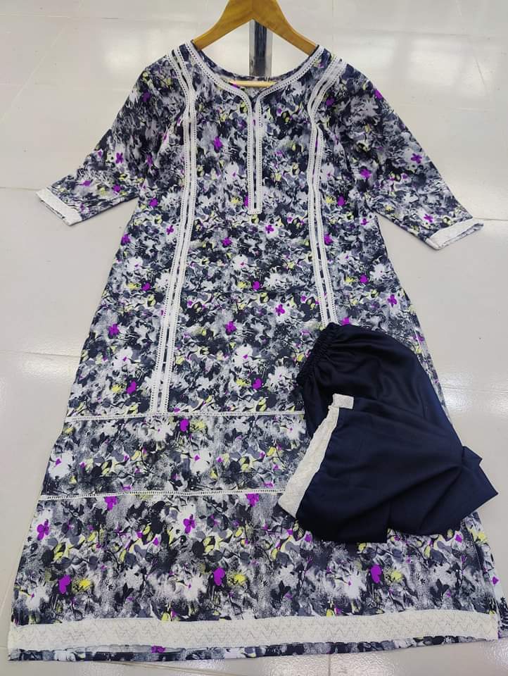 New Collection Cotton fabrics readymade 2 piece for women. | Daraz.com.bd