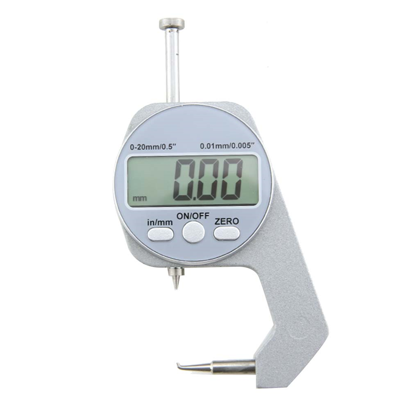 Digital Display Thickness Gauge Electronic LCD Micrometer Metric Wall ...