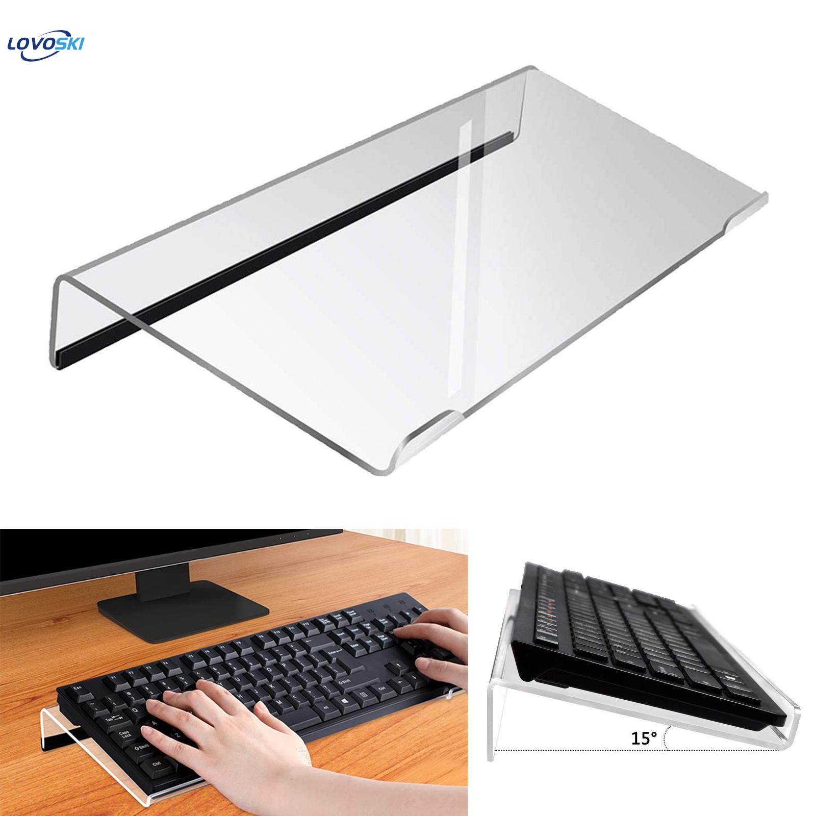 Mini Computer Keyboard Stand Tilt PC Keyboard Stand Riser for Desk ...