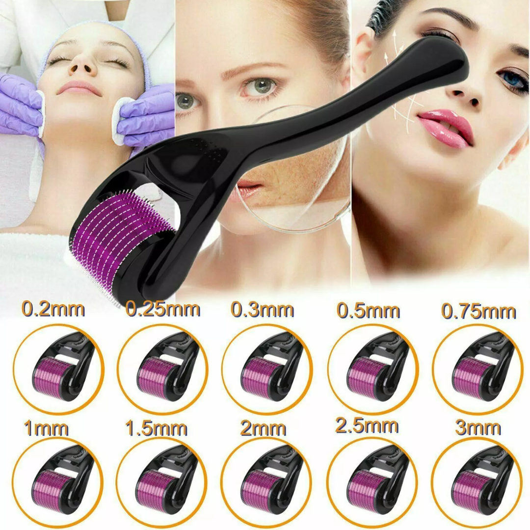Derma Roller Micro Needle For Hair, Beard Growth And Facial Skin ...