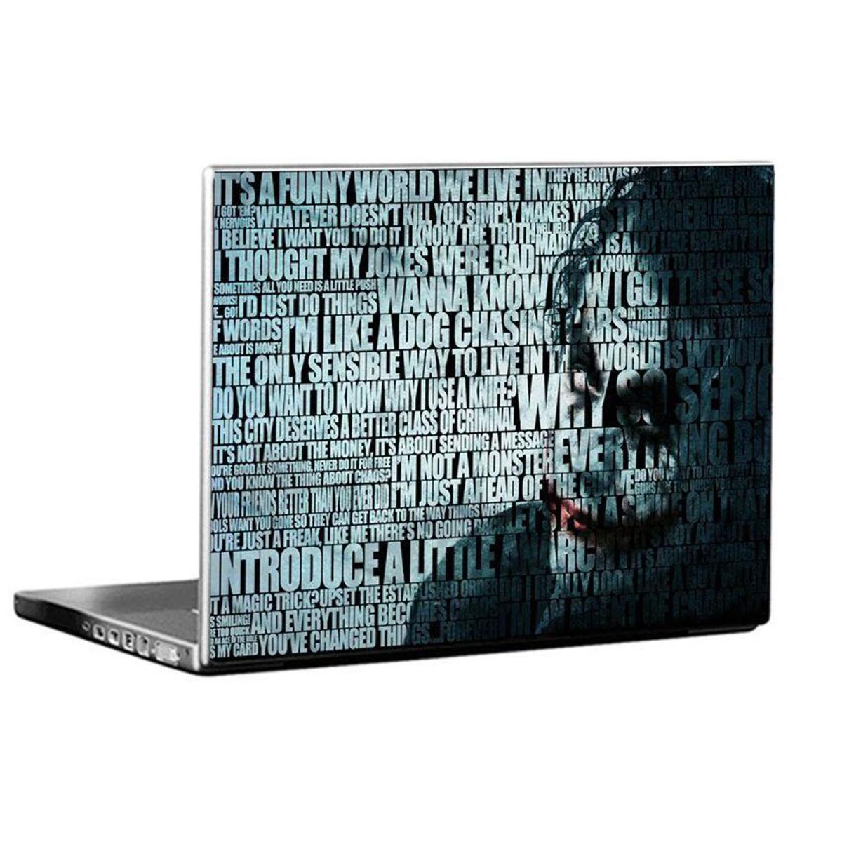 Joker Laptop Sticker Laptop Skin Sticker | Daraz.com.bd