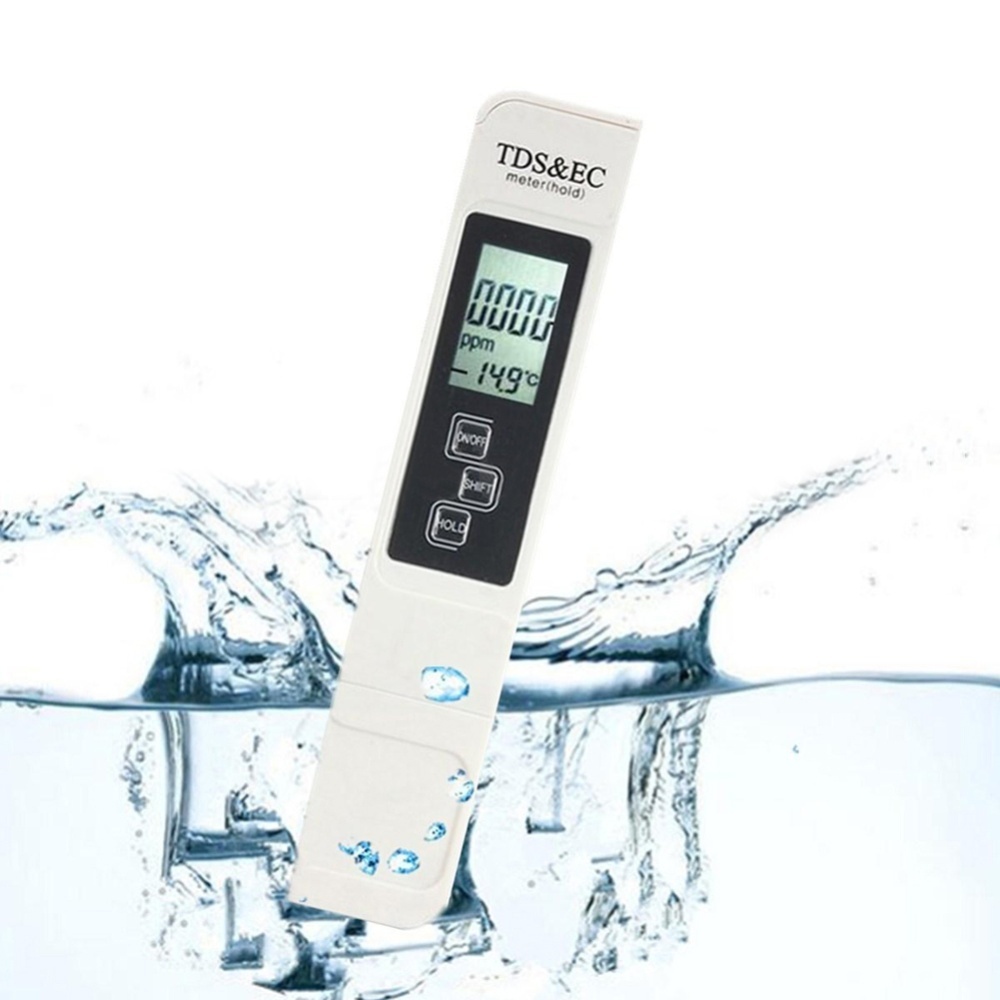 Water Quality Test Meter Pen-Type Digital Tool With TDS EC and ...