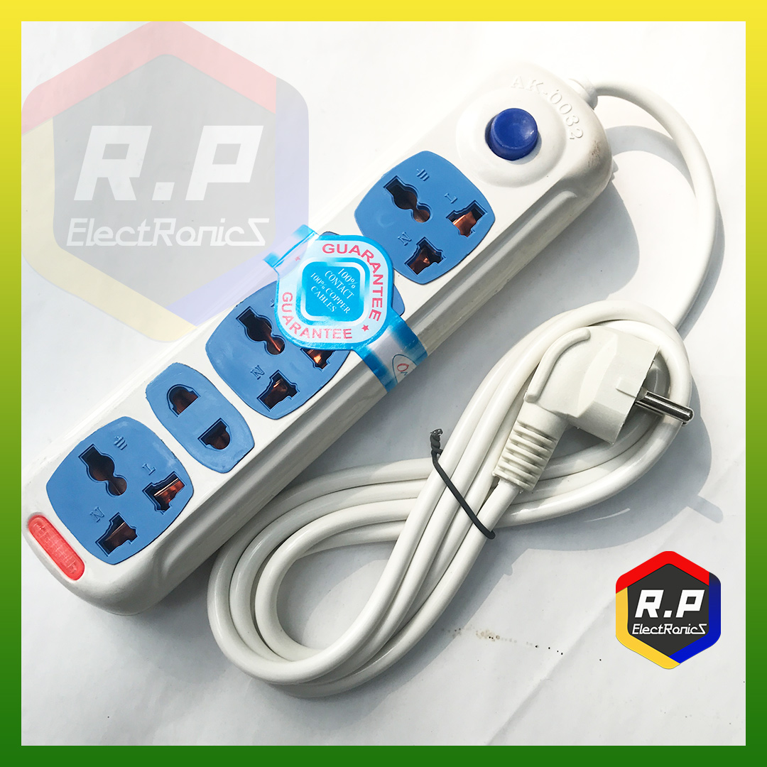 BOSS MULTIPLUG SOCKET WITH INDICATOR -5.5FT CABLE | Daraz.com.bd