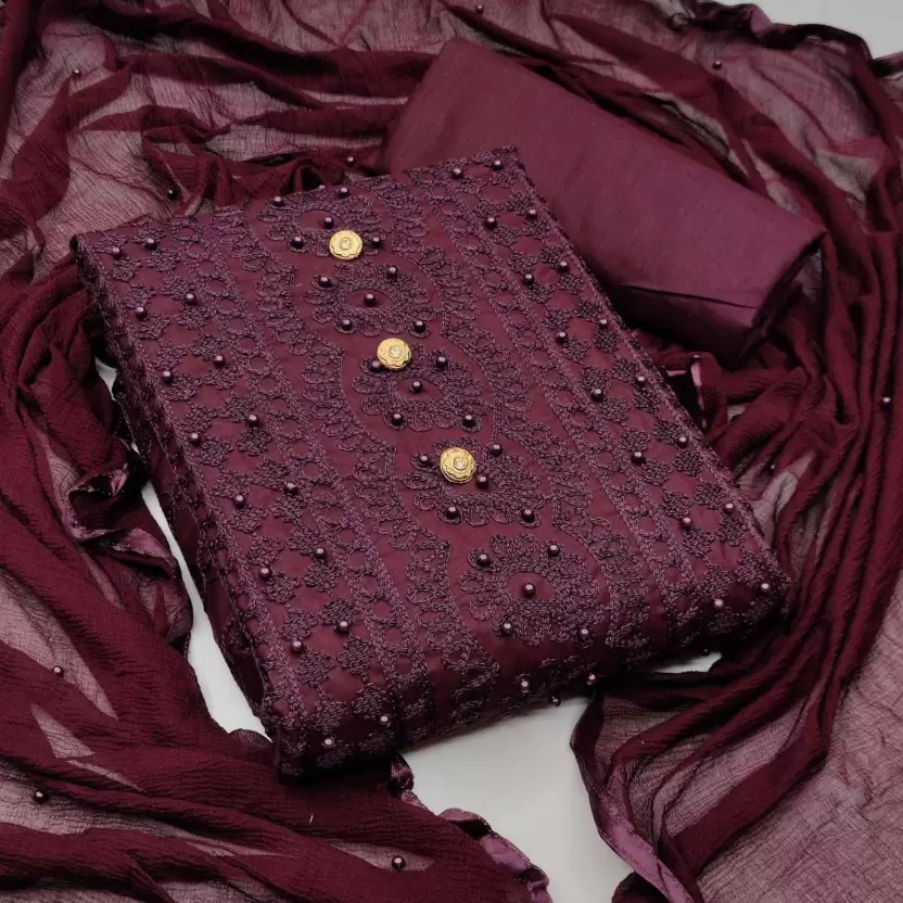 Exclusive Design Lakhno Ari Three-Piece Computer Work Unstitched ... Exclusive Design Lakhno Ari Three-Piece Computer Work Unstitched ...