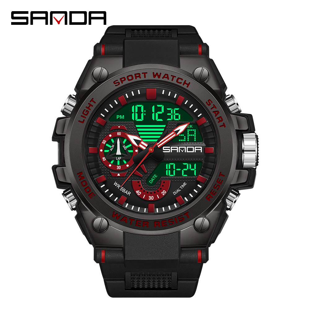Sanda Brand G Style Men Digital Watch Shock Sports Watches Fashion ...