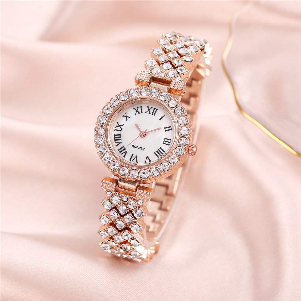Glamorous Diamond Chain Bracelet Ladies Watch | Daraz.com.bd