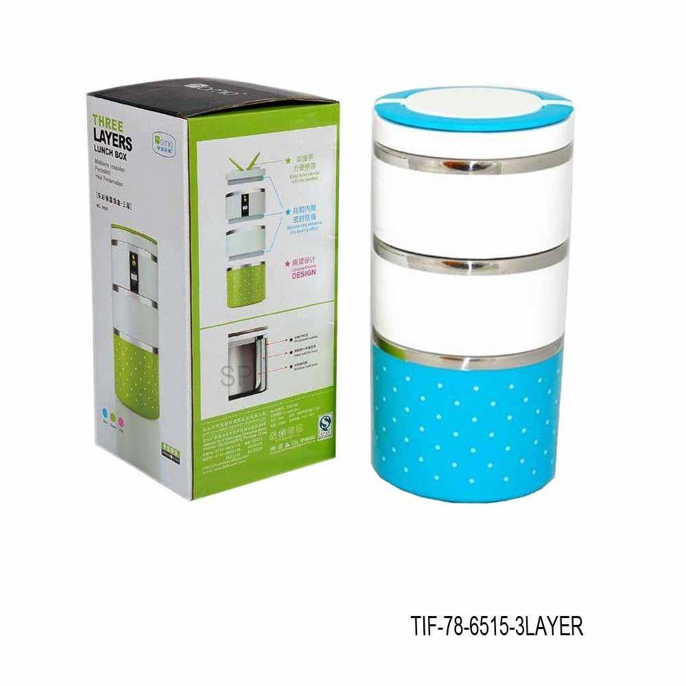 High Quality Three Layer Lunch Box | Daraz.com.bd