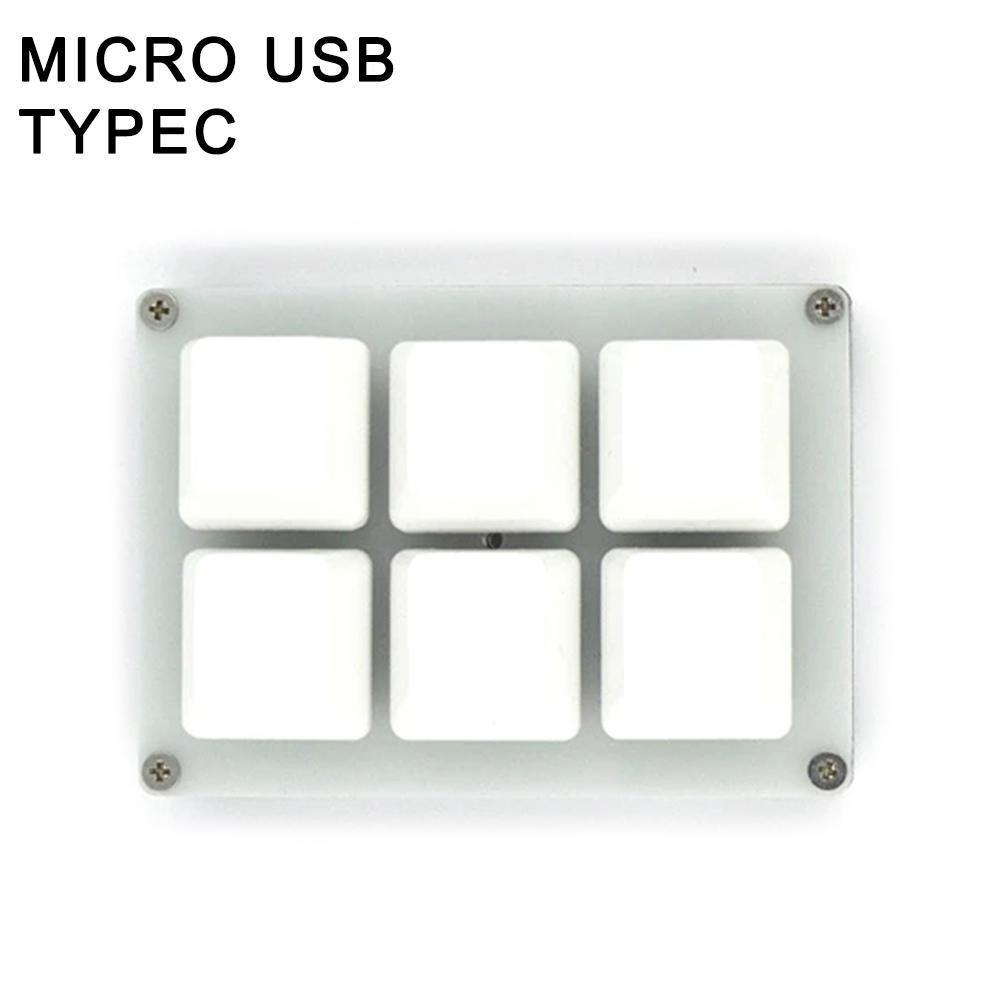 USB Mini Keyboard For Photoshop Drawing Gaming Programmable Mechanical ...