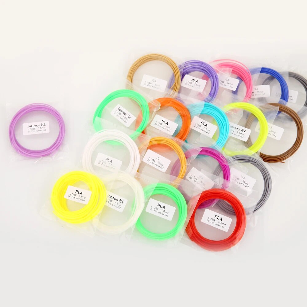 【Shop the Look】 3D Pen filament PLA 1.75 mm 10 meter per pack full ...