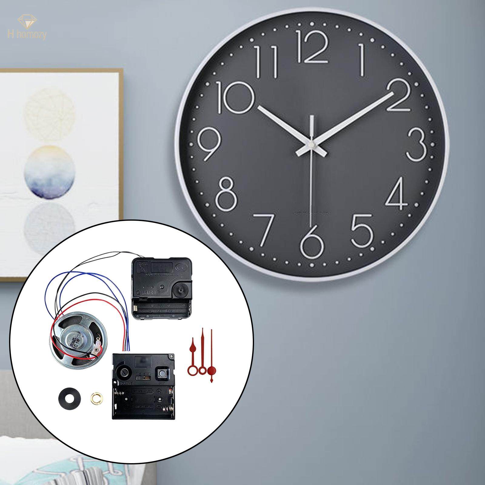 DIY Wall Clock Movement Mechanism Pendulum Clock Movement Replacement ...