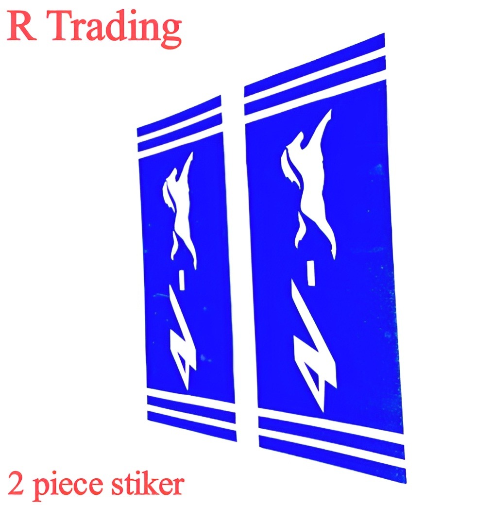 2 Pcs suspension or Fork Sticker For 4v Motorcycle-blue | Daraz.com.bd