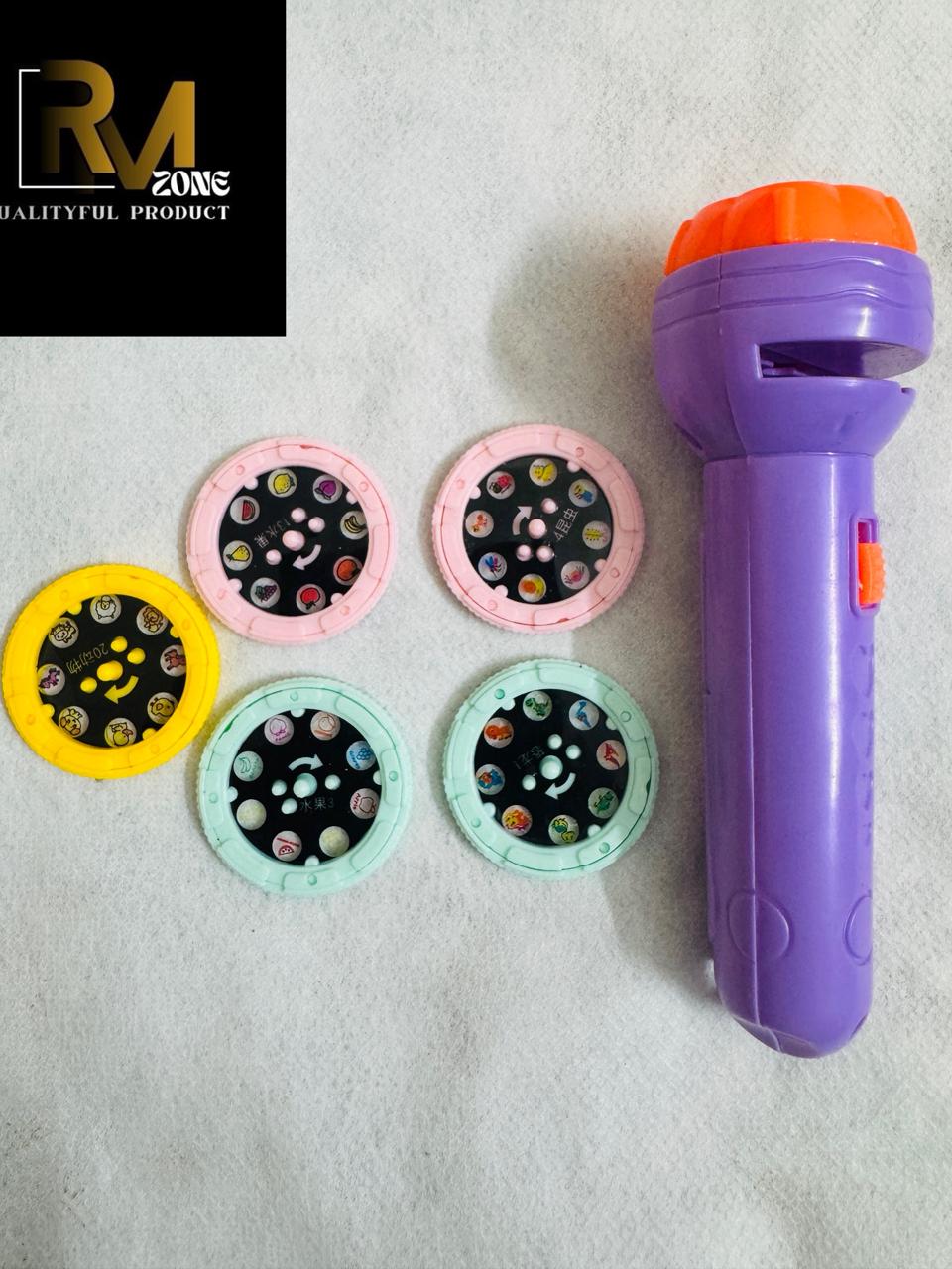 Cartoon Projector Flashlight for Kids Kids Projection Torch Light – 5 ...