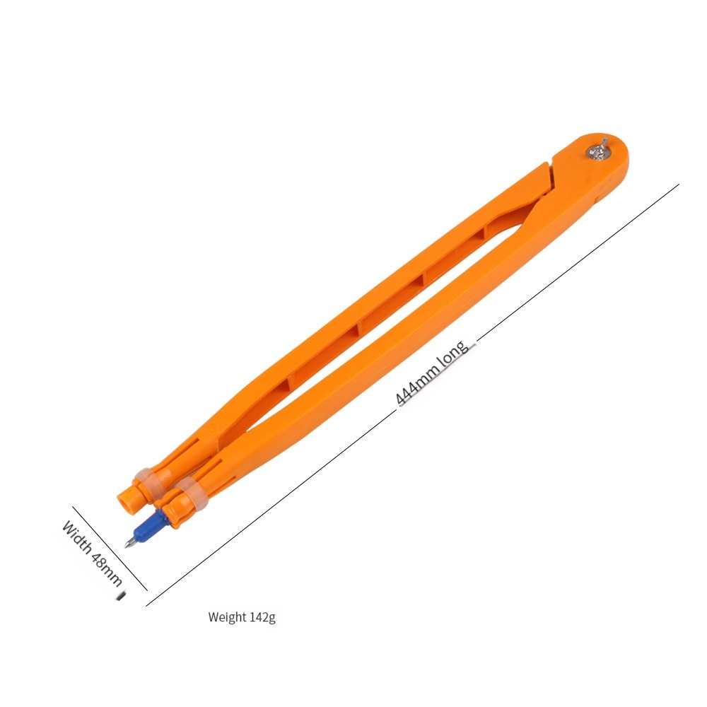 Plastic Teaching Large Compass Teacher's Chalk Multi Use Of Drawing ...