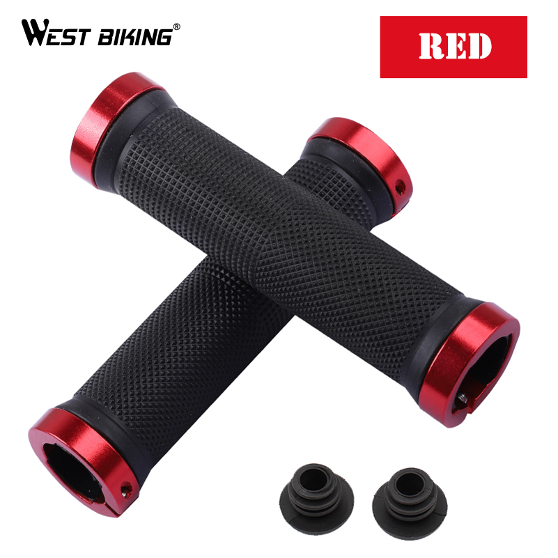 Bicycle Handlebar Lock Grip mountain bike Handle Double Lock on Grip ...
