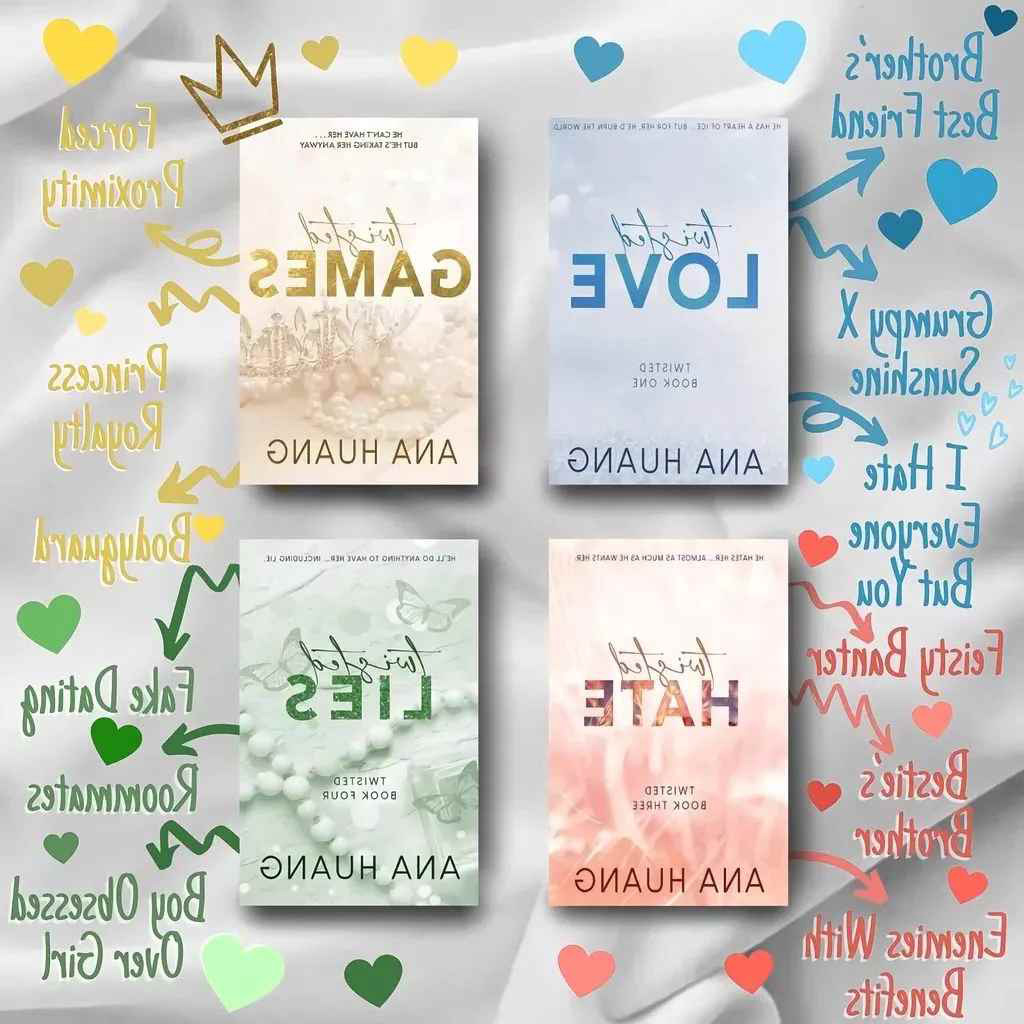 Twisted Series by Ana Huang (Four Books) | Daraz.com.bd