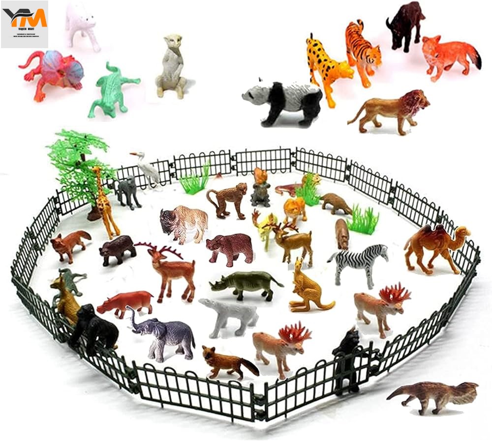 Animal set / zoo set Animal Play Set 32+pcs animal | Daraz.com.bd