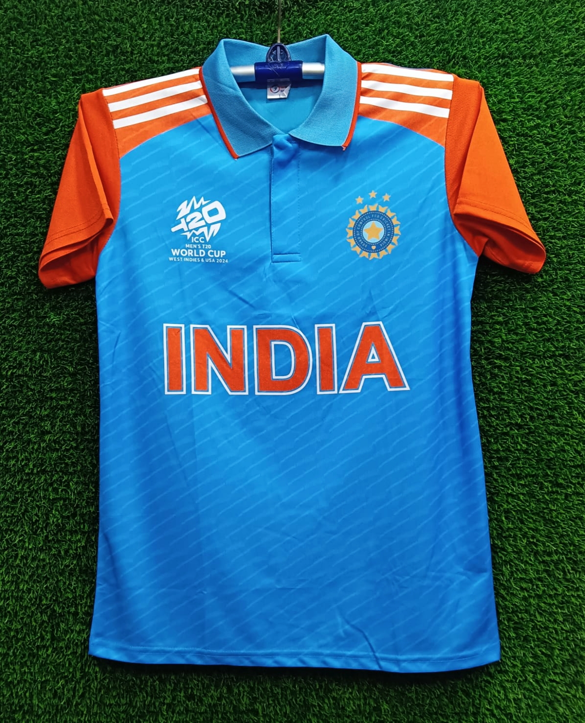 India T20 World Cup jersey 2024/ half sleeve india cricket team jersey ...