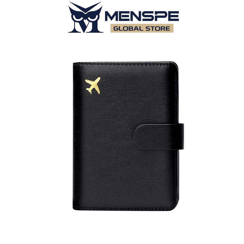 MENSPE Men Wallet RFID Card Case Soft PU Wallet Business Wallets Coin ...