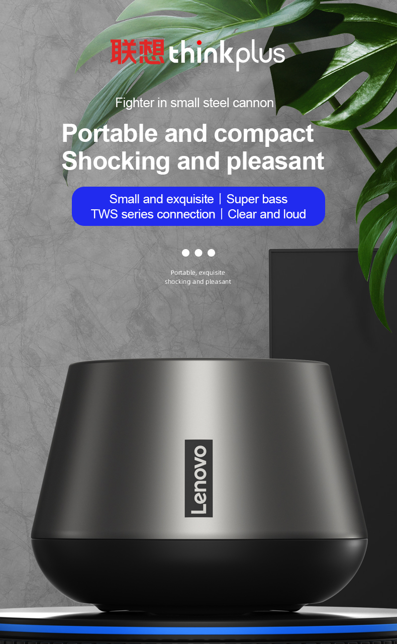 Premium Quality Lenovo Thinkplus K3 Pro Wireless Speaker - BT 5.0 True ...