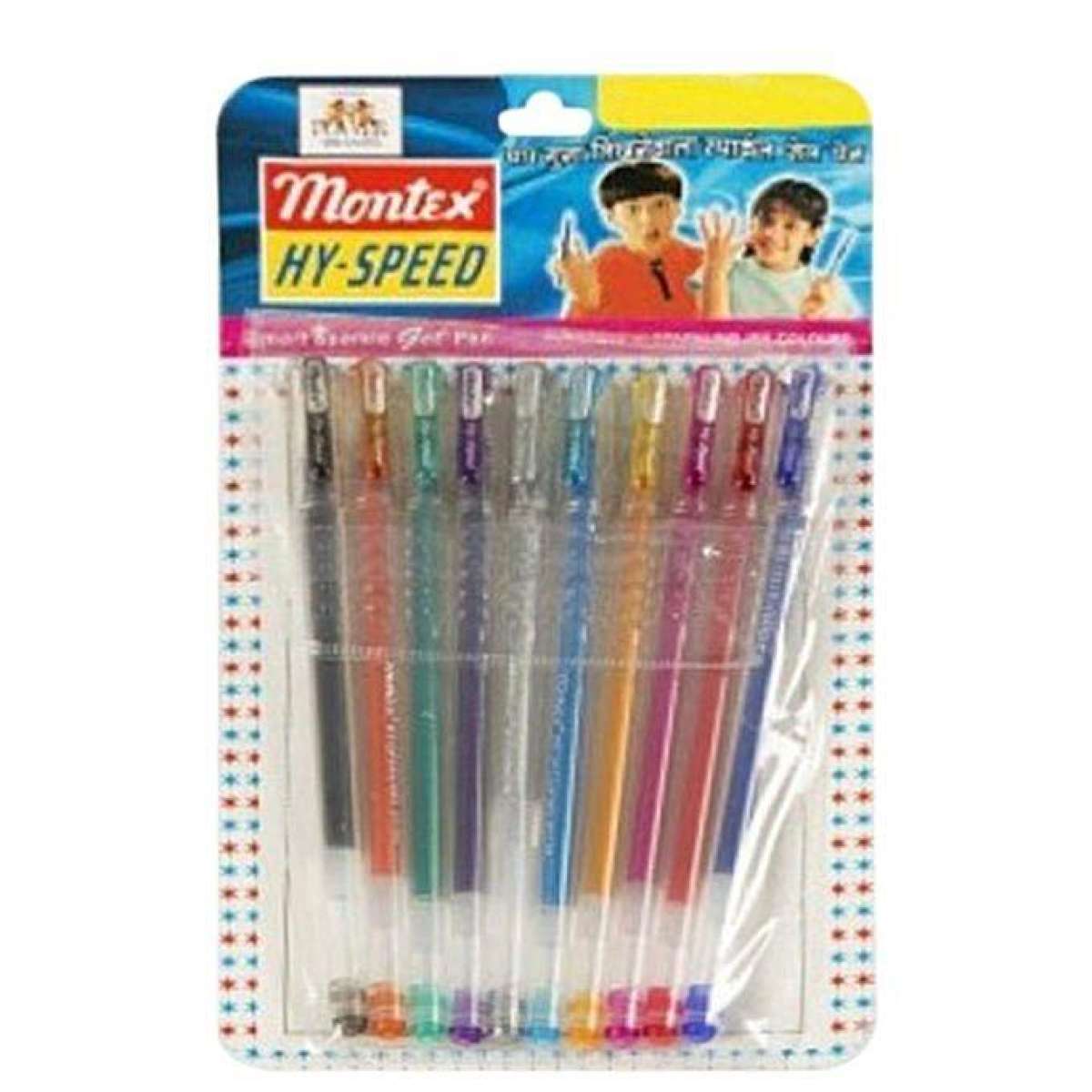 Montex Glitter Pen - 10Pcs | Daraz.com.bd