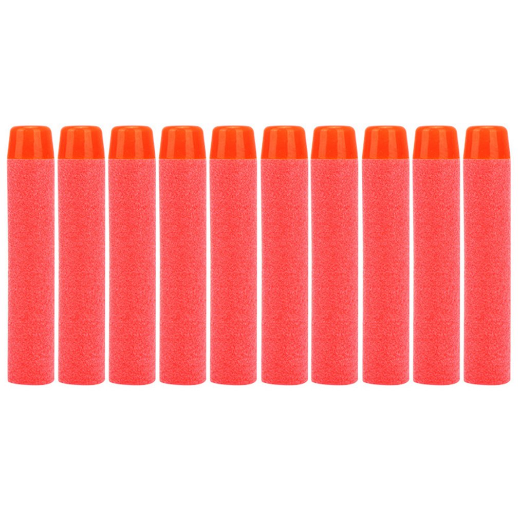 ToyBoxPH 20pcs Soft Foam Suction Bullets for Toy Orange Only | Daraz.com.bd