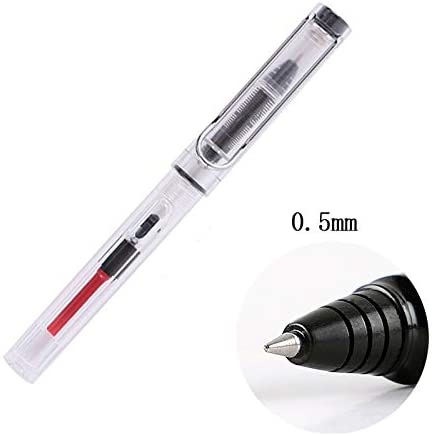 Fountain Pen-type Transparent Ballpoint Pen | Daraz.com.bd
