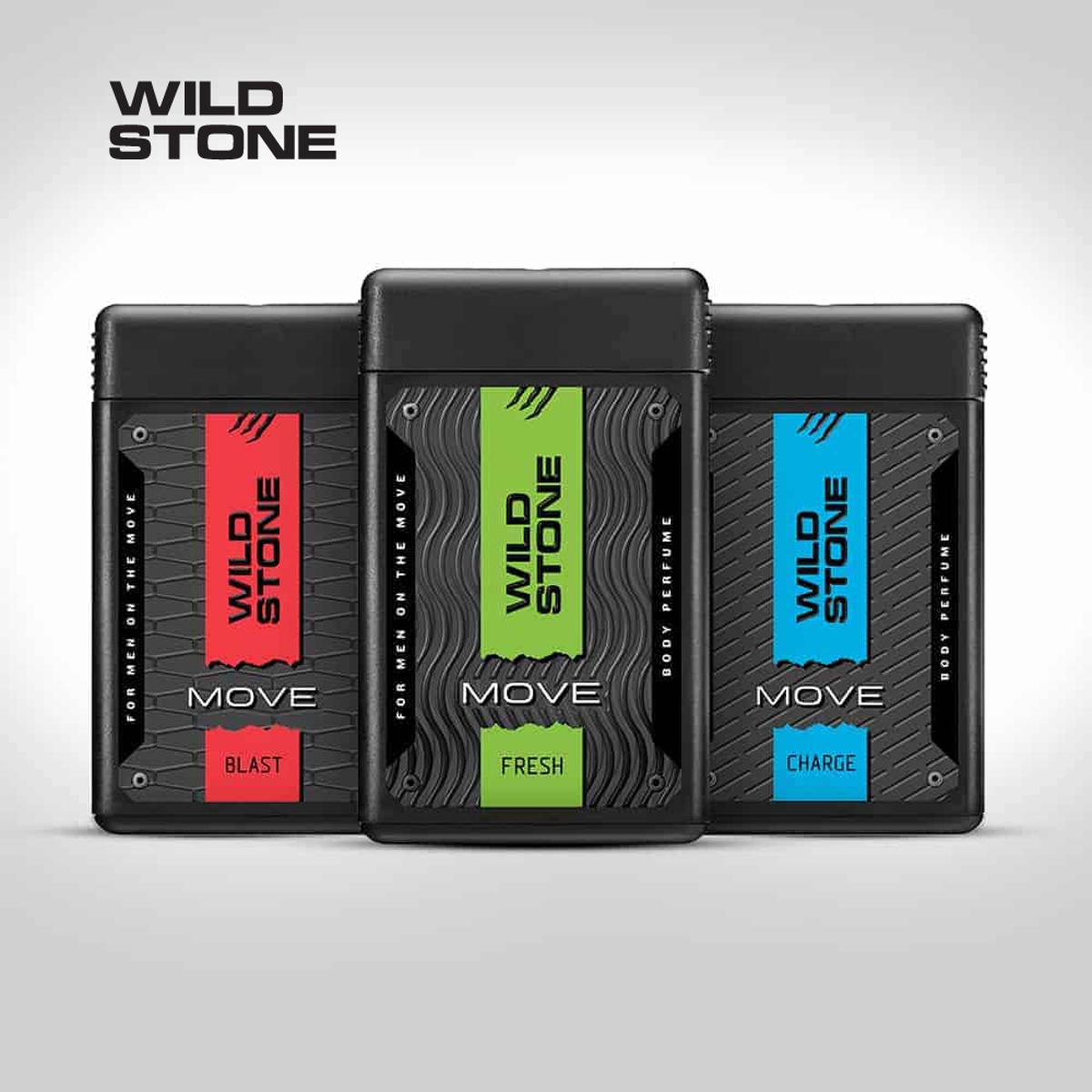 Wild Stone Blast, Charge And Fresh Pocket Perfume Pack Of 3 (18Ml Each ...