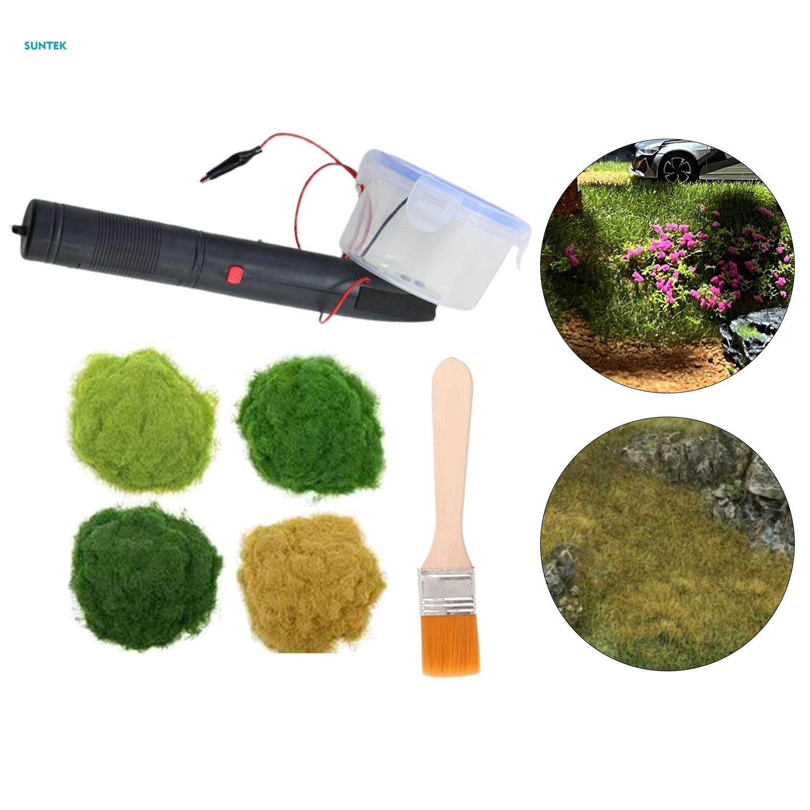 handheld Grass Planter Strong Power Advanced Flocking Kits with Garss ...