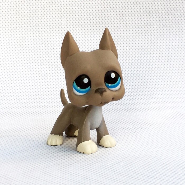 LPS CAT Original Littlest pet shop Bobble head toys great dane dogs ...