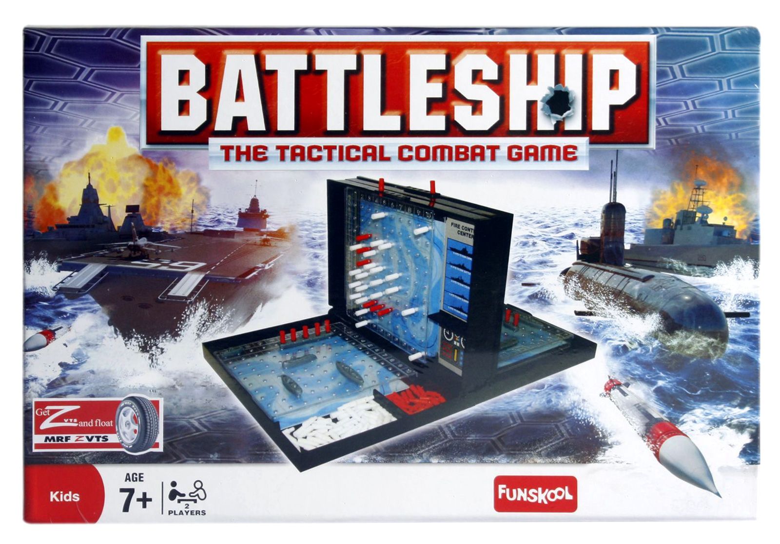 Funskool Battleship The Tactical Combat Game Multiplayer Indoor Game ...