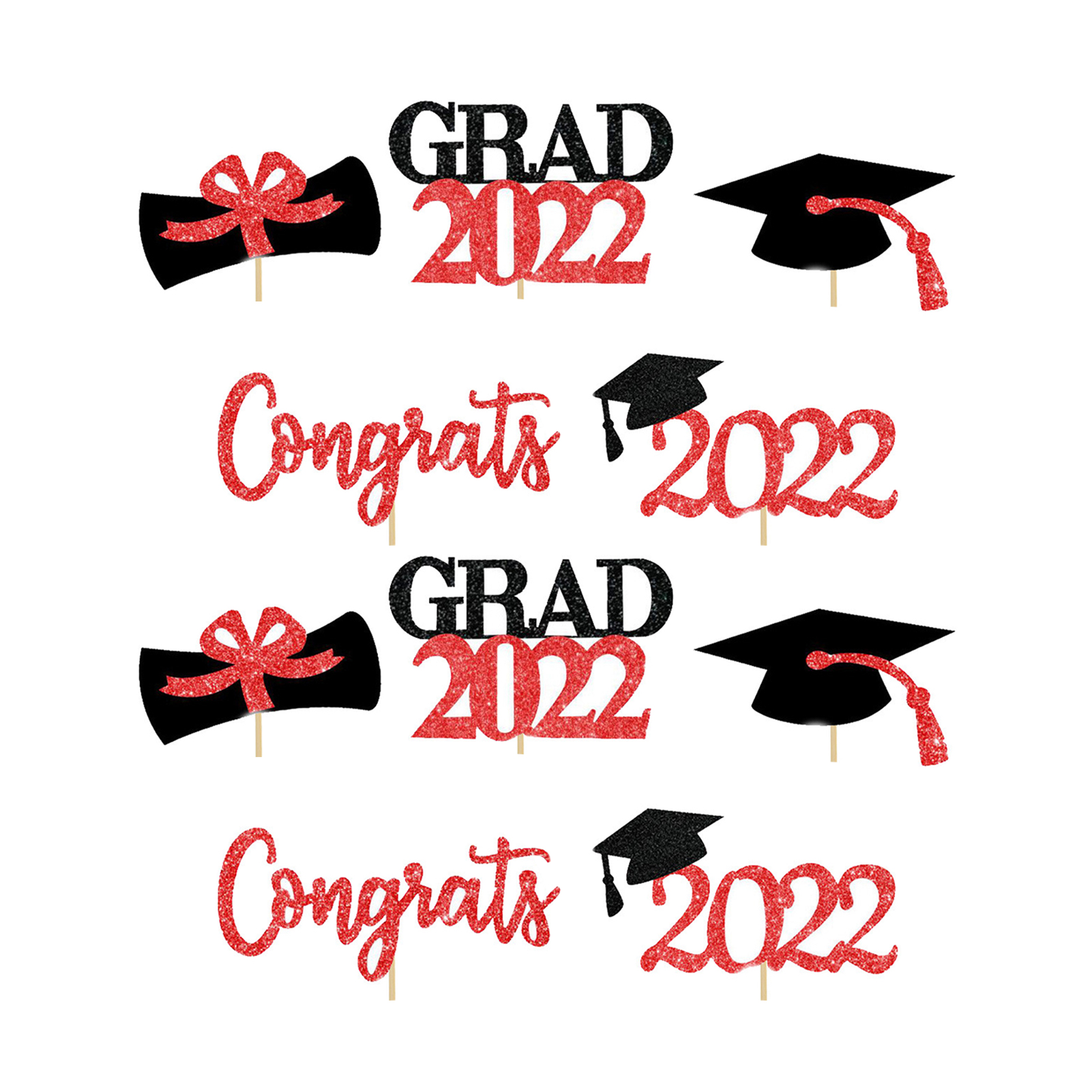 Pastry Topper Wide Application 2022 Lovely Graduation Cap Shape Cake ...