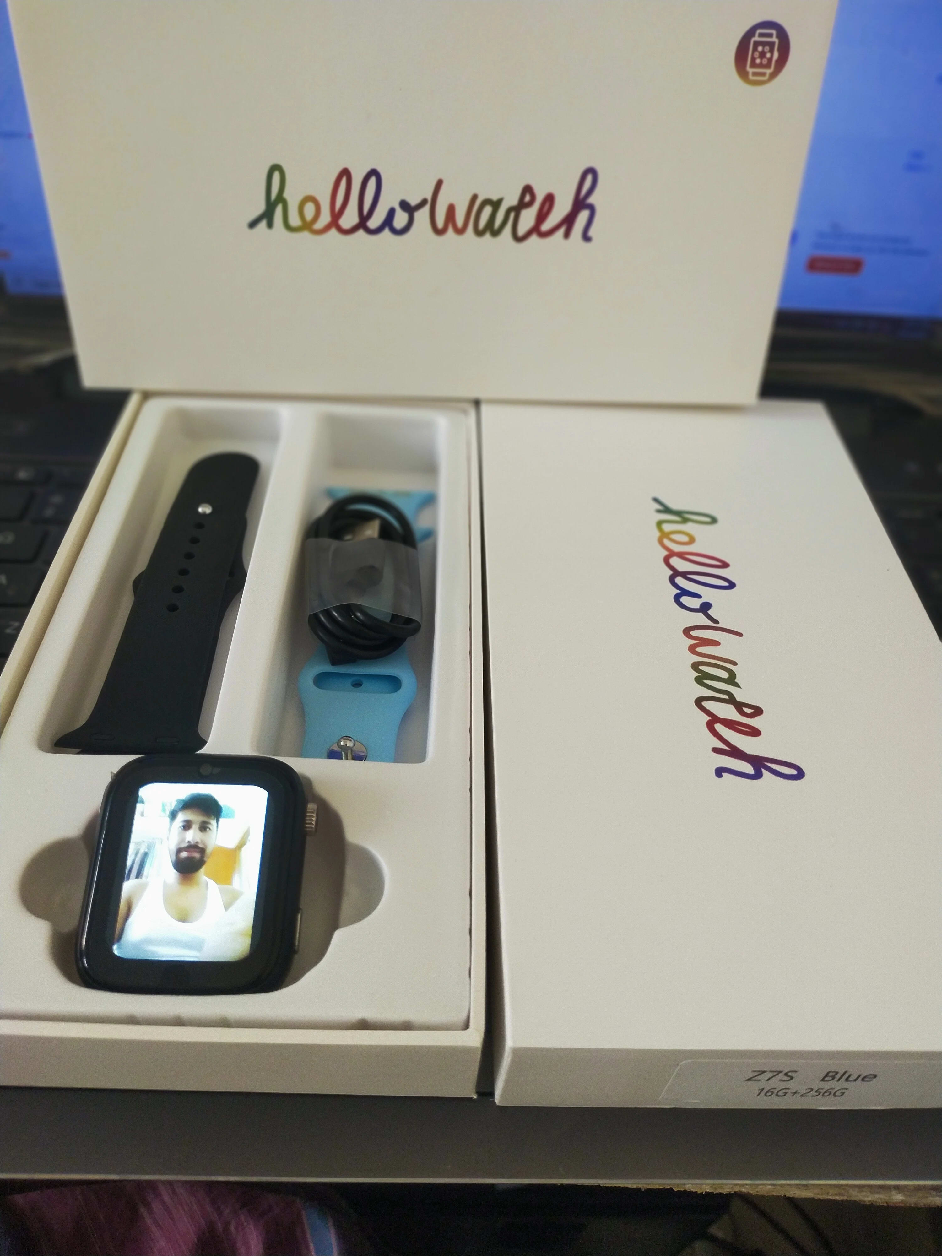 Android 5G SmartWatch With Front Camera 16GB RAM & 256GB ROM WiFi & Sim ...