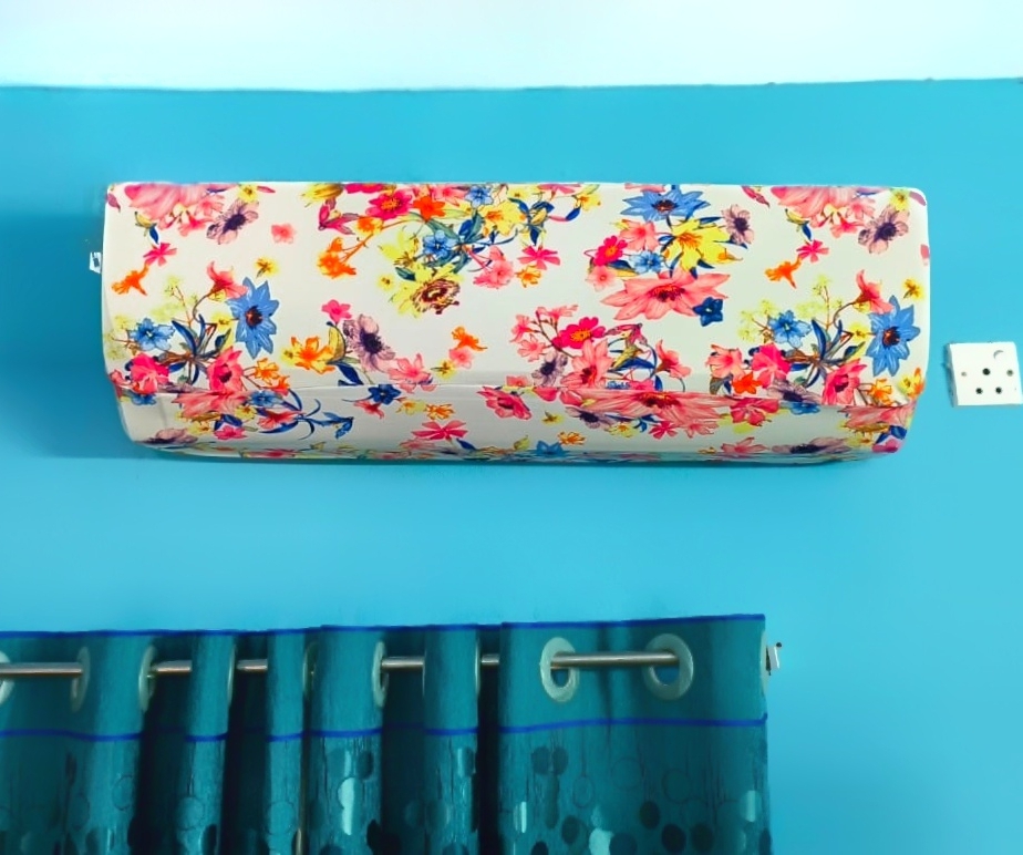 5 Design Elastic Fabric AC Dust Cover For 1.5 Ton and 2 Ton | Daraz.com.bd