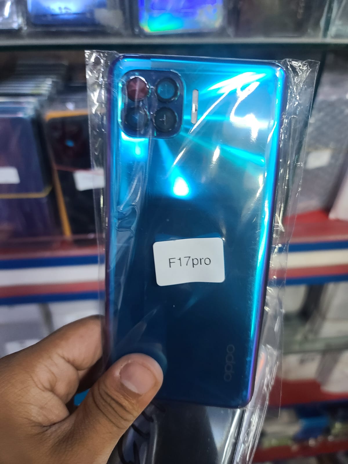 For Oppo F17 Pro Housing Frame with Battery Cover Replacement Back ...