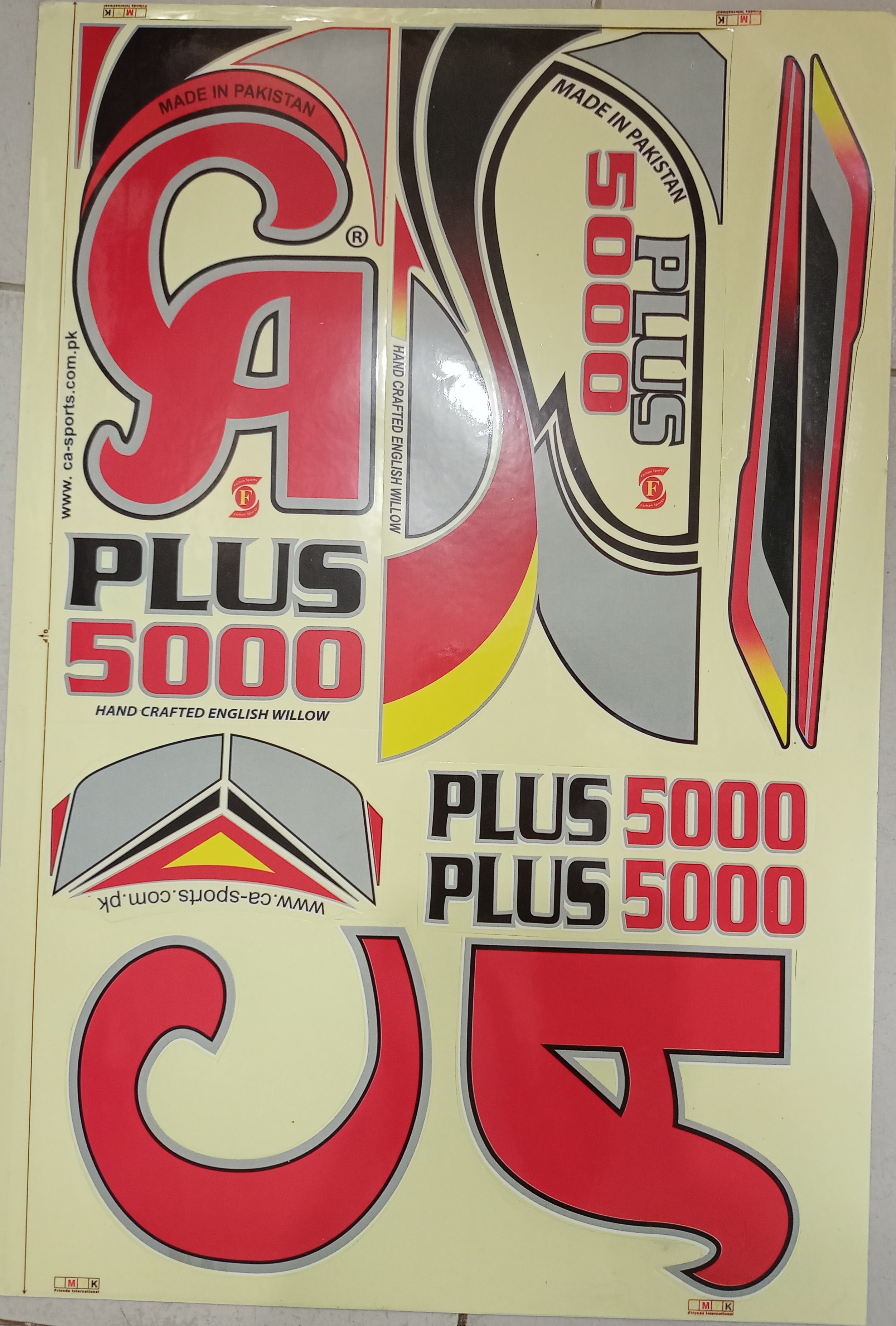 CA Cricket Bat Stickers CA Cricket Bat Stickers | Daraz.com.bd