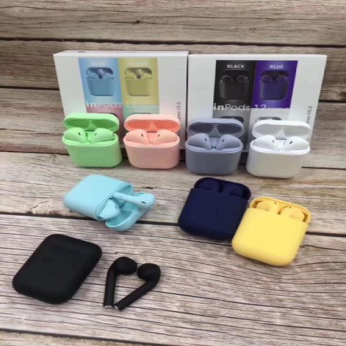 Inpods 12 Tws wireless Bluetooth Headsets in-Ear Headphones | Daraz.com.bd