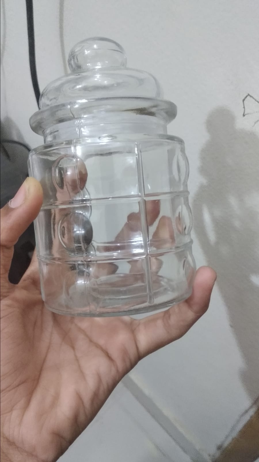 Air Tight Glass jar / spice jar / Storage jar 250 ml (1 pis Random ...