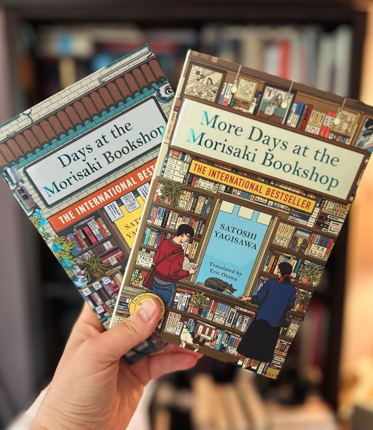 Combo of 2 Books by Satoshi Yagisawa (Days at the Morisaki Bookshop ...