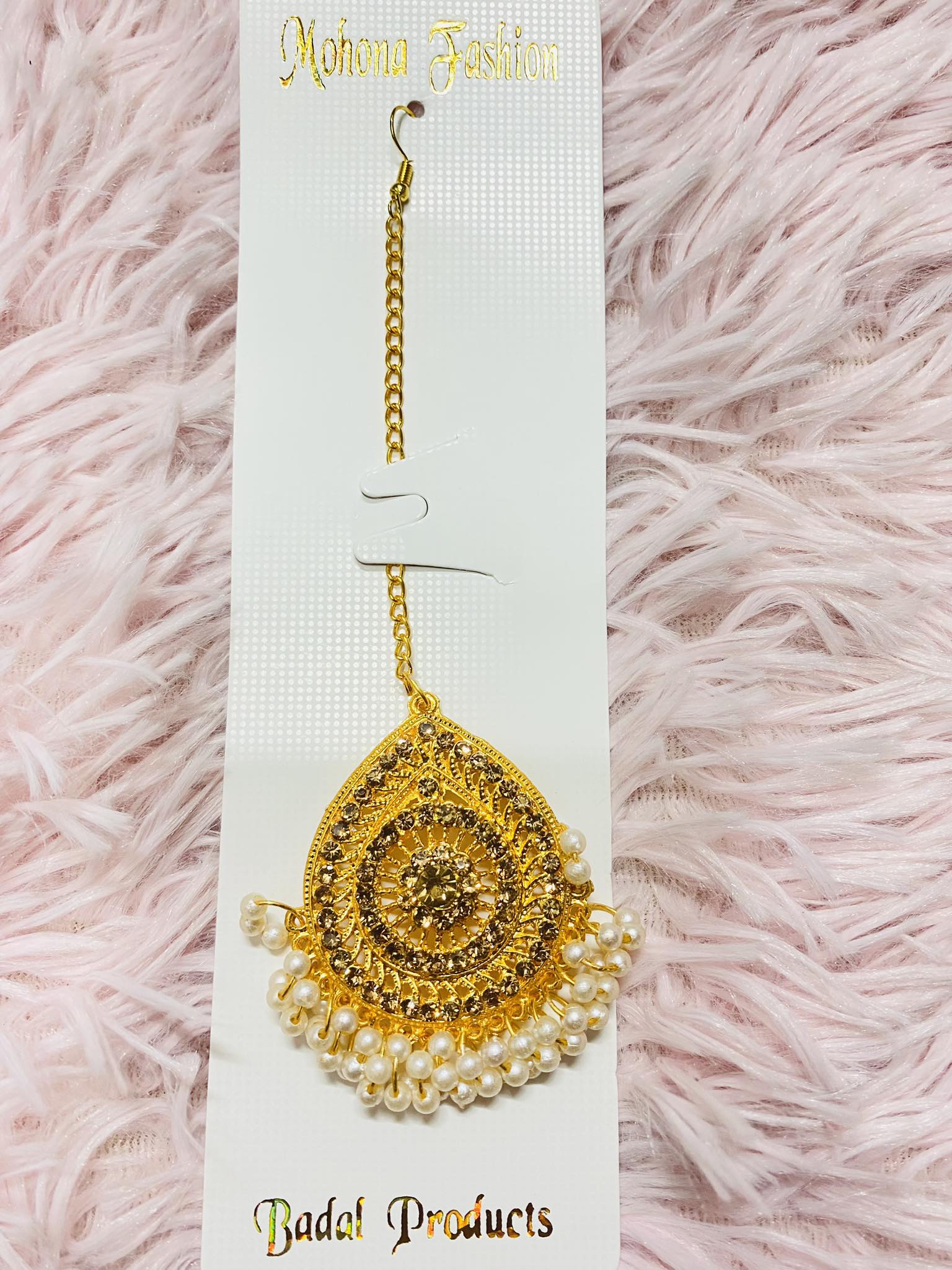 Stylist Golden indian Tikli For Women | Daraz.com.bd