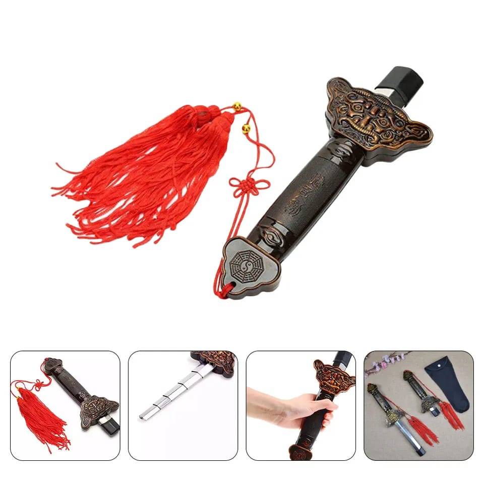 Classic Chinese Retractable Tai Chi Sword for Sword Swallowing, Magic ...